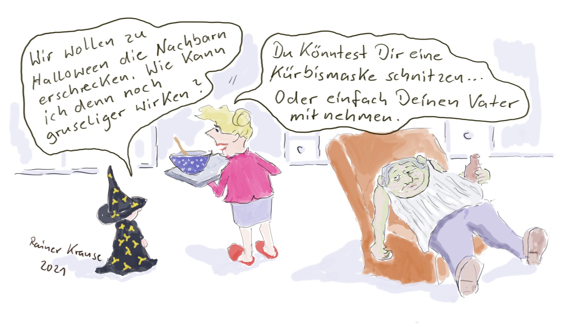 Nimmt man Süßes oder Saures? Es wird wieder gegruselt und erschreckt